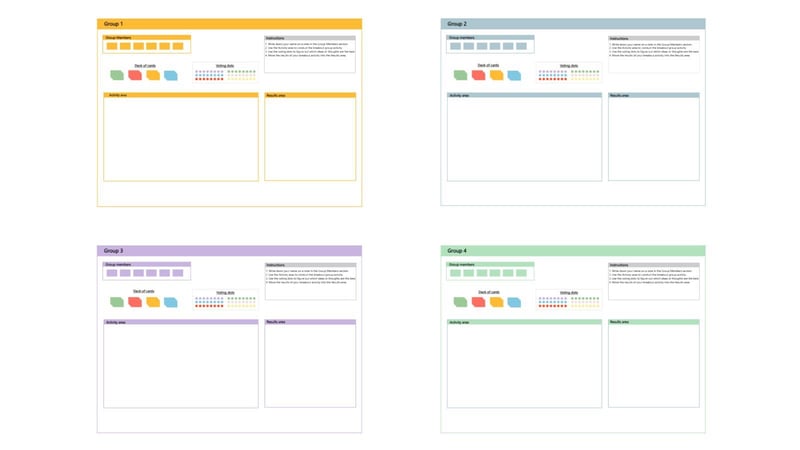 Online Whiteboard Templates Overview