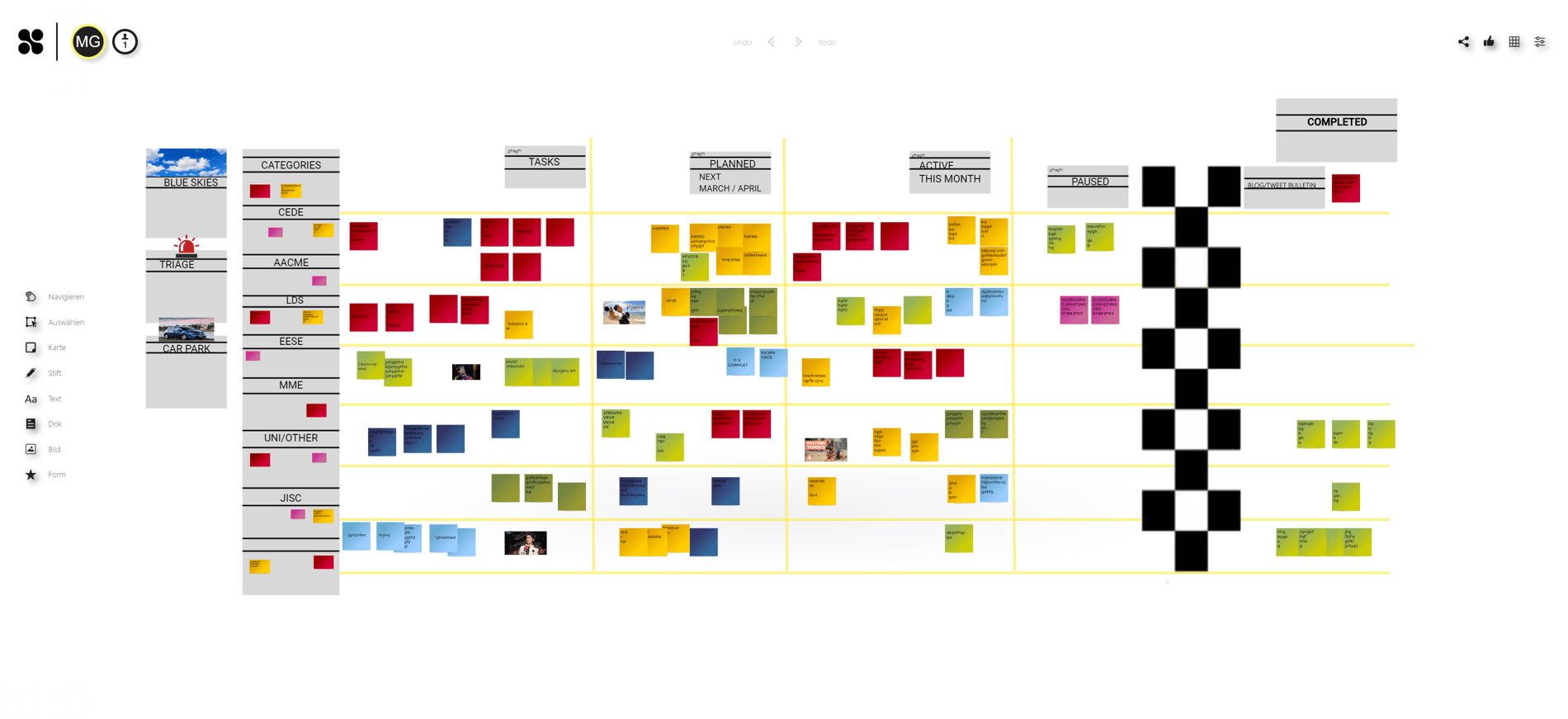 Create an agile virtual workspace with an online whiteboard