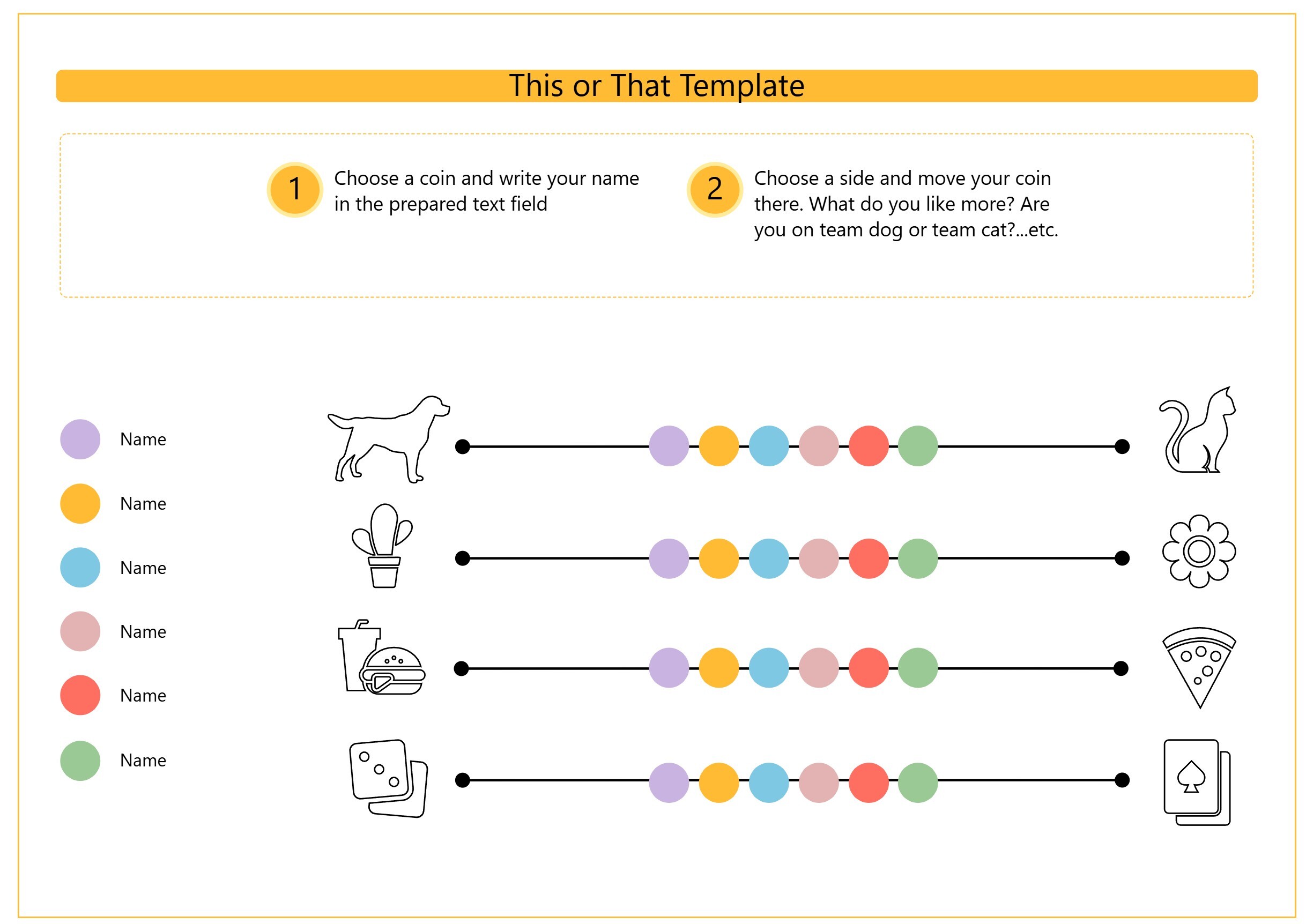 This or That Template » Use now for free!