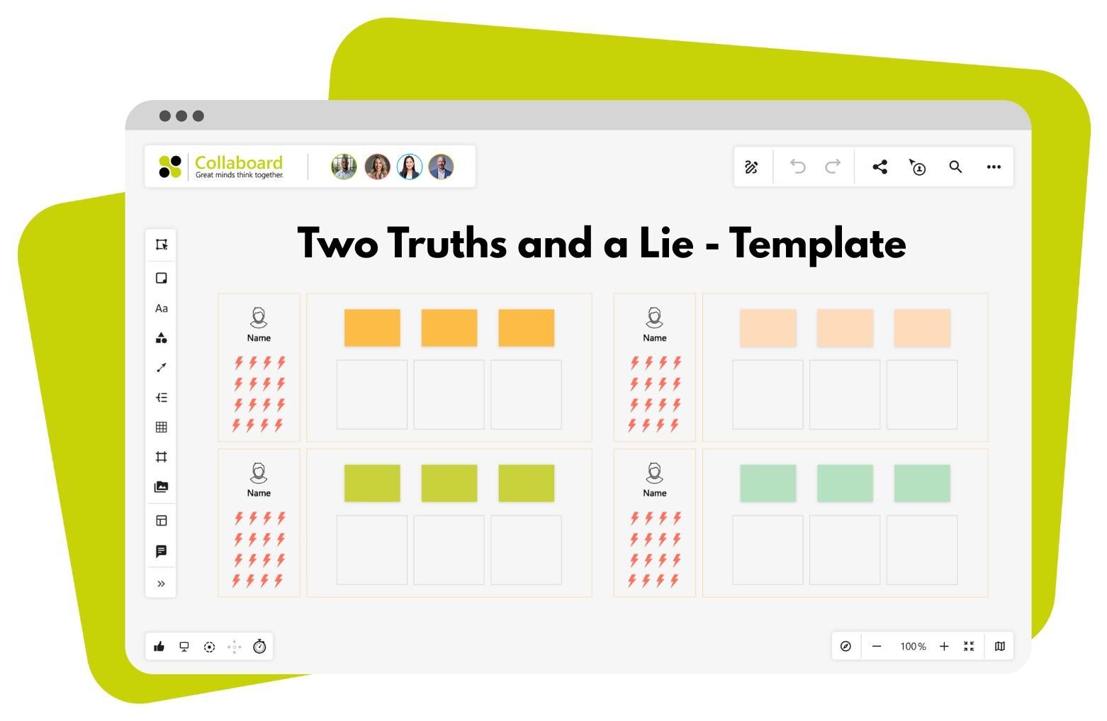 Two truths and a lie - the art of deception